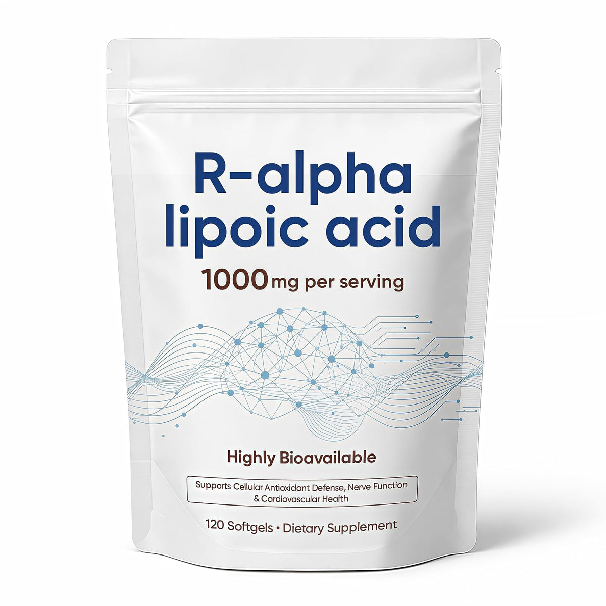 R-Alpha Lipoic Acid 1000 mg softgels