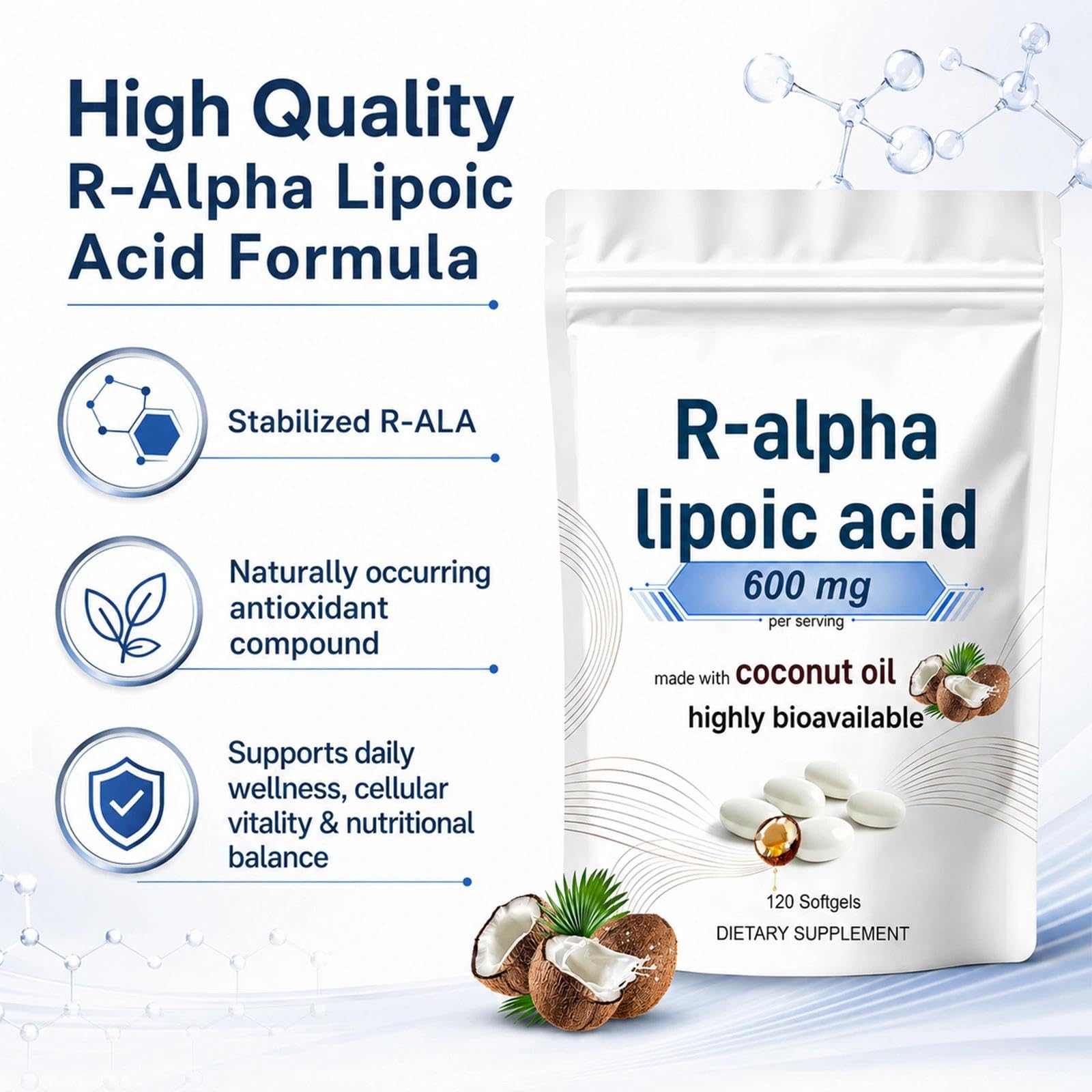 R-Alpha Lipoic Acid for metabolic health