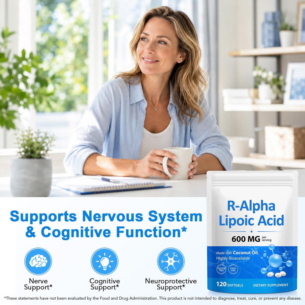 R-Alpha Lipoic Acid for overall wellness