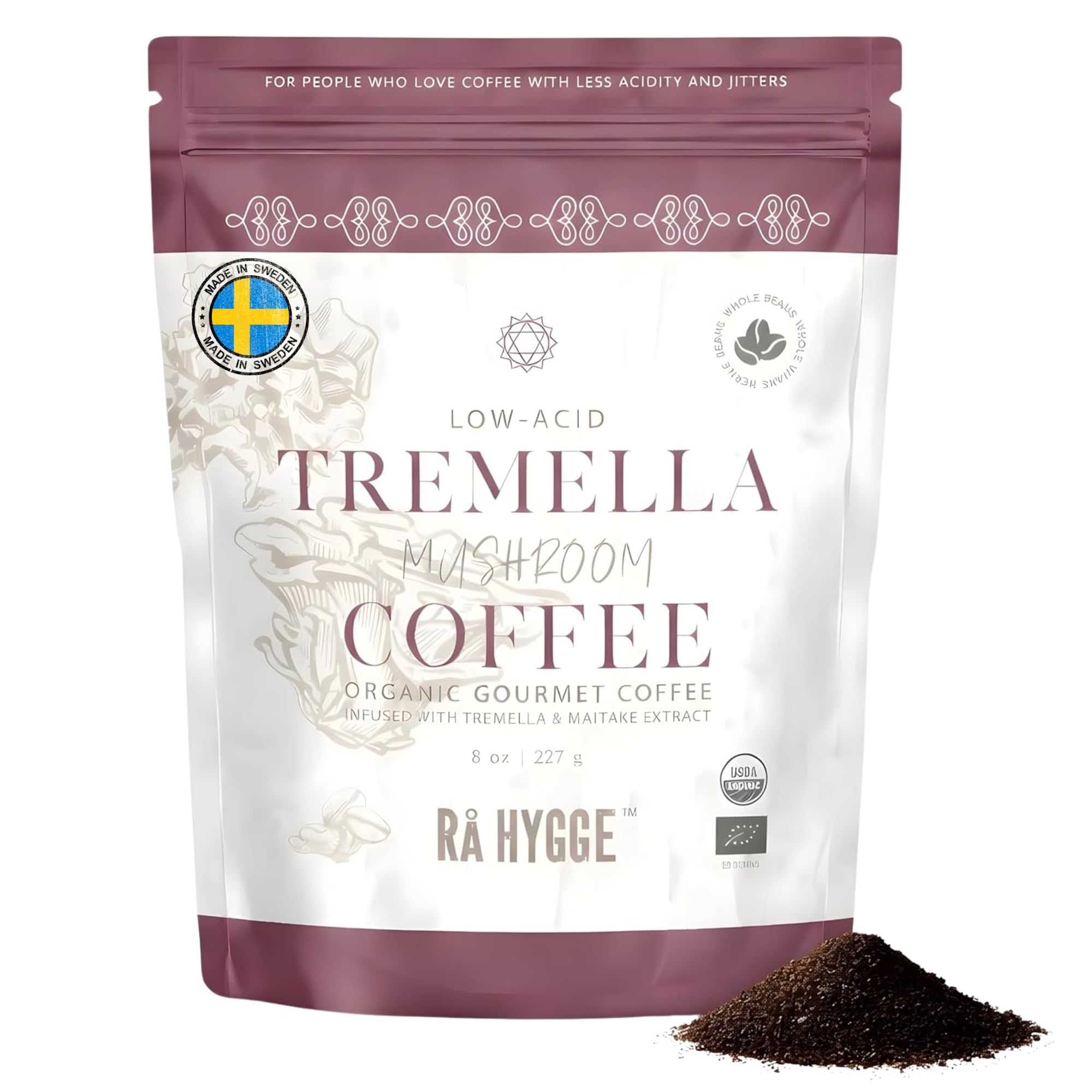 Rå Hygge mushroom coffee benefits