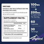 R-lipoic acid antioxidant support