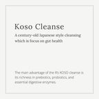 R's KOSO cleanse for revitalizing health