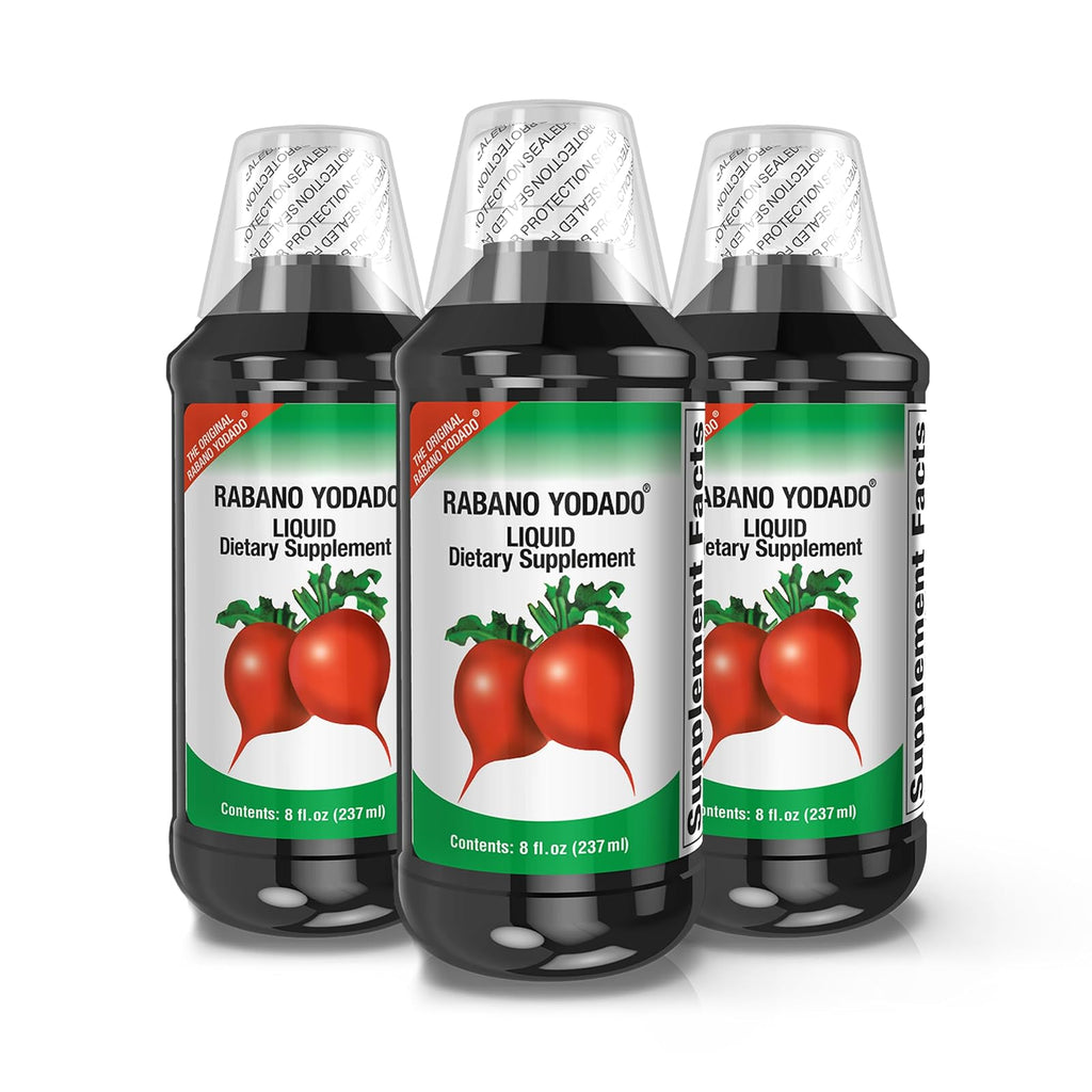 Rabano Yodado iodine supplement benefits