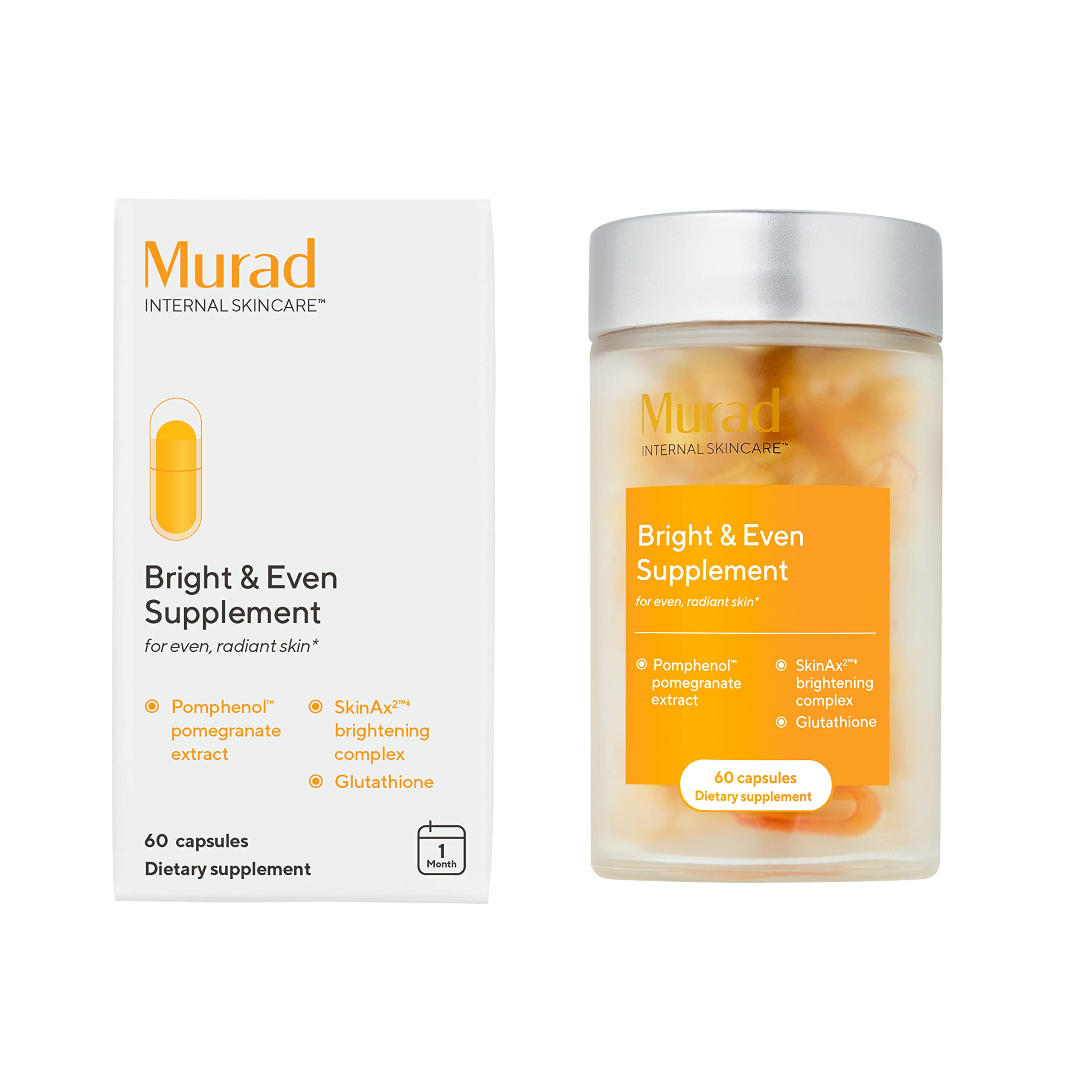 radiant skin with Murad vitamin & mineral supplements