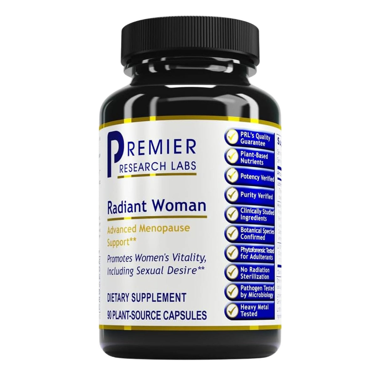 Radiant Woman menopause support capsules
