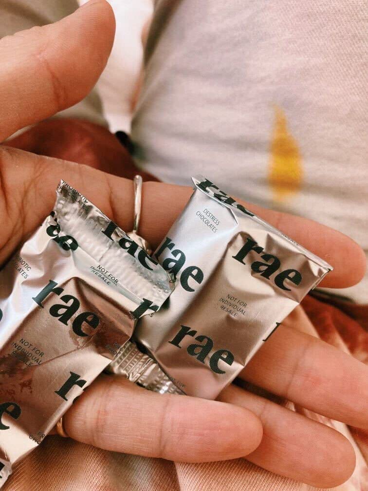 Rae Wellness DeStress chocolates for self-care