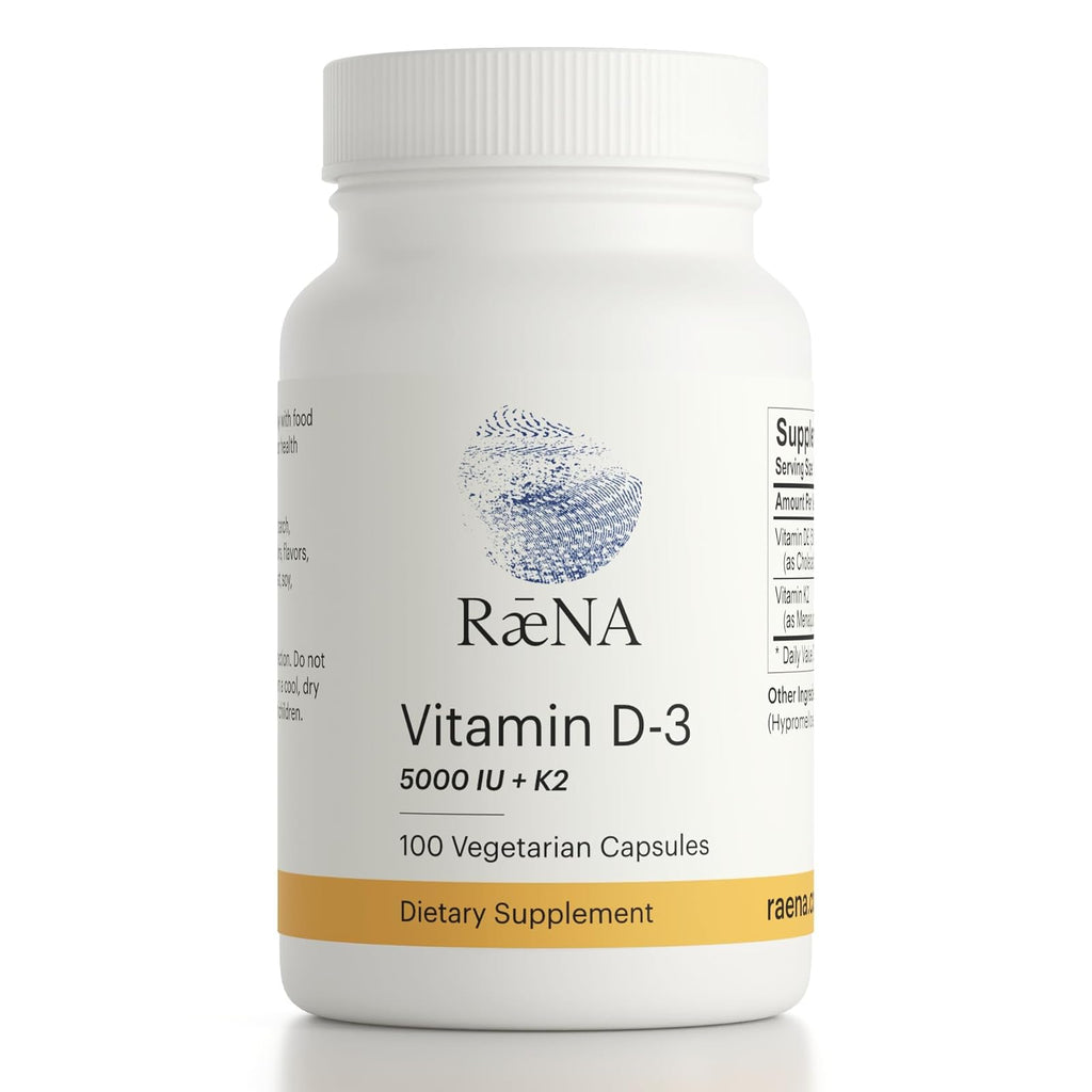 Raena Vitamin D3 Plus K2 capsules