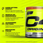Rainbow Blast flavour pre-workout powder