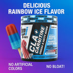 Rainbow Ice flavour CLA supplement
