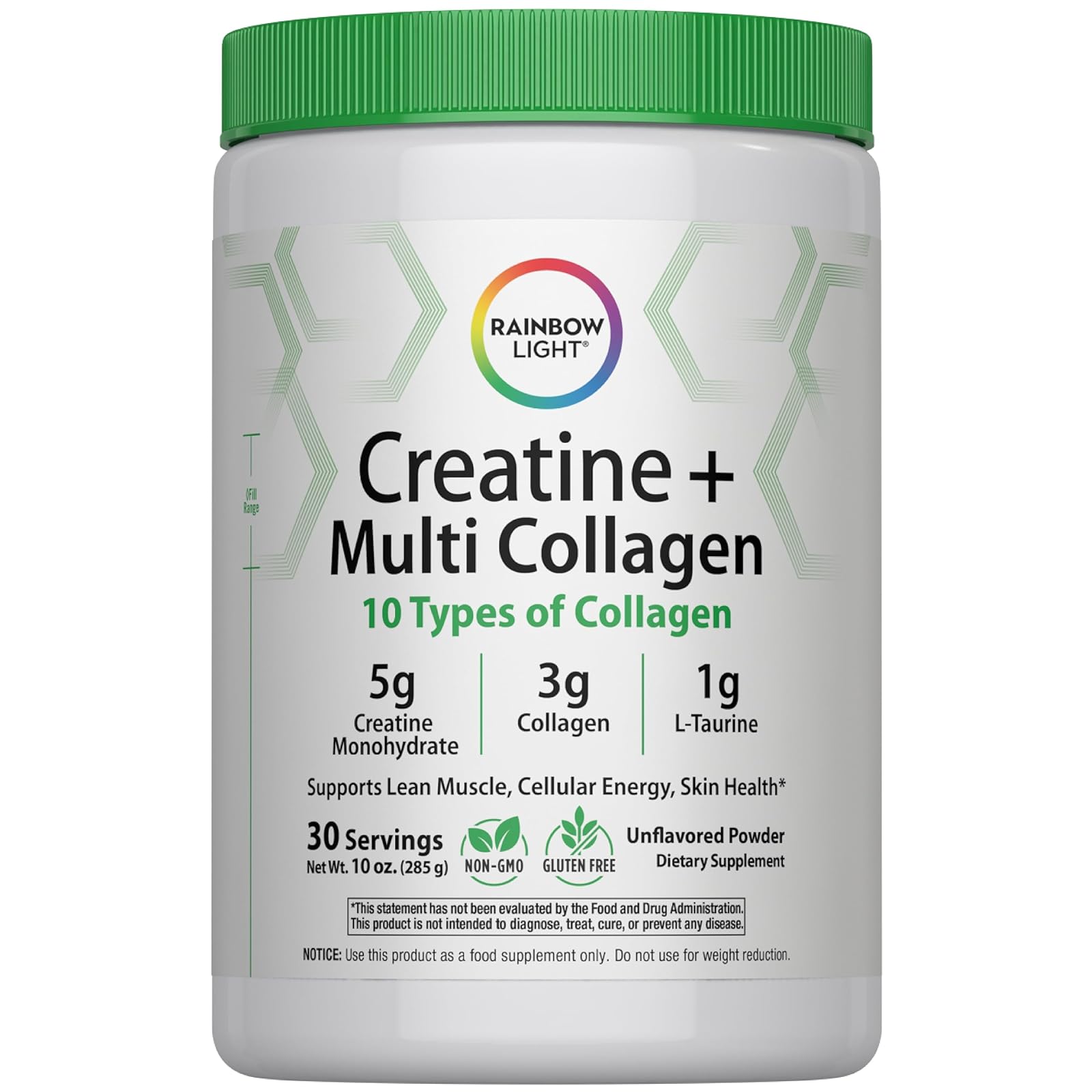 Rainbow Light creatine powder for muscle growth