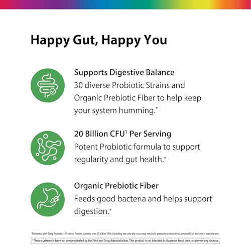 Rainbow Light digestive health formula