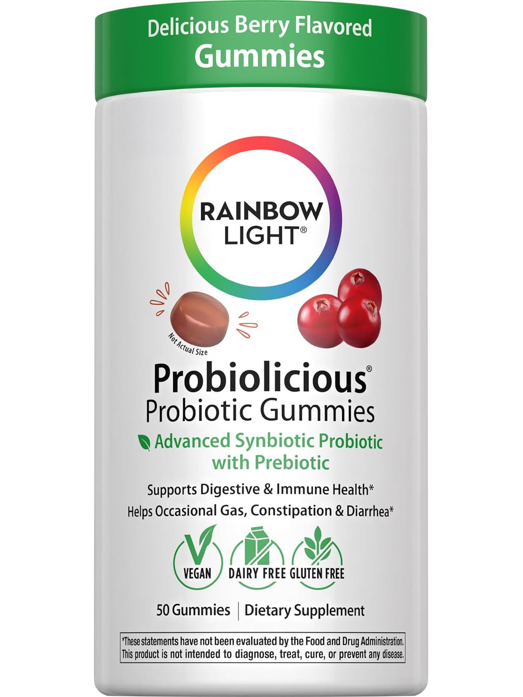 Rainbow Light gummy multivitamin for kids