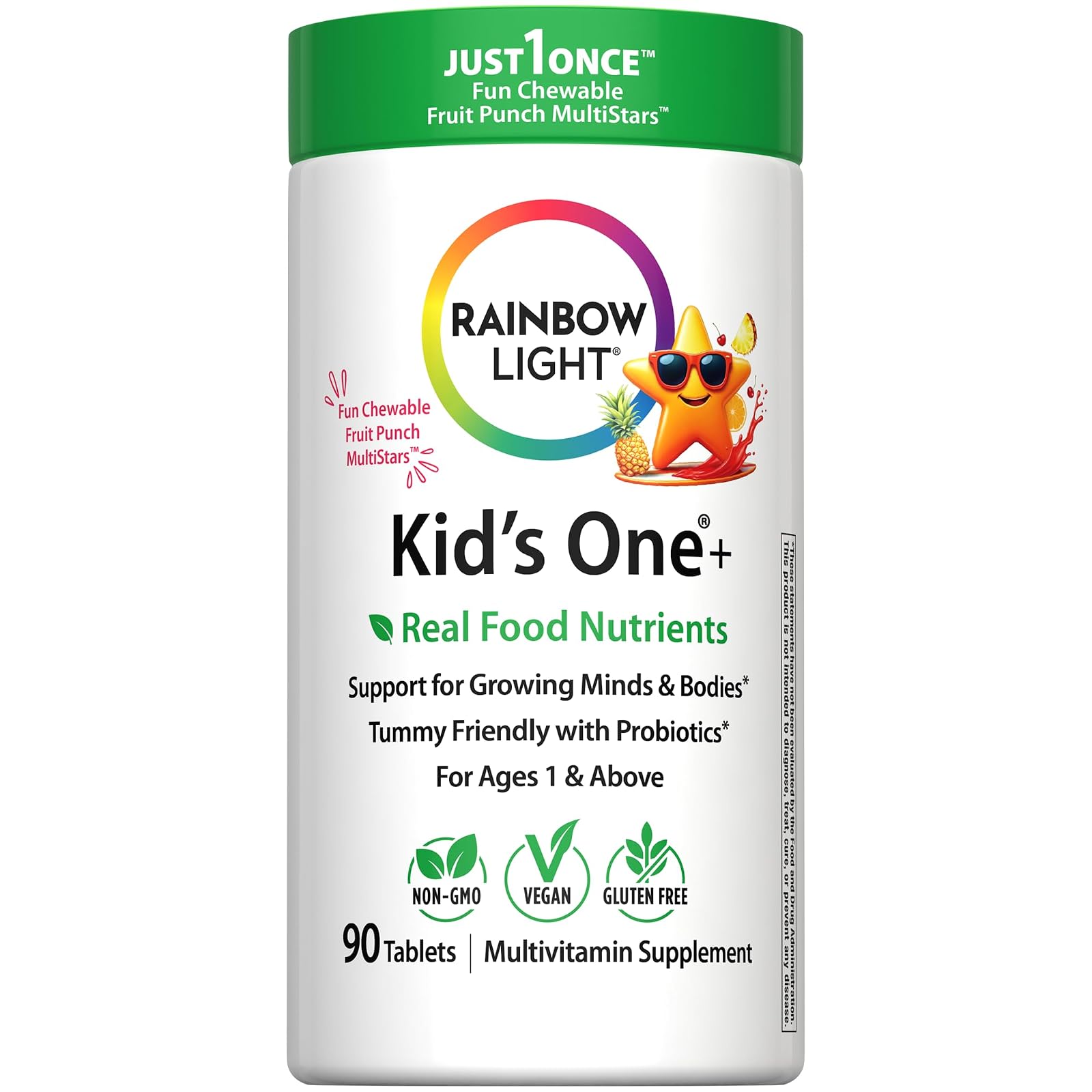 Rainbow Light kids multivitamin tablets