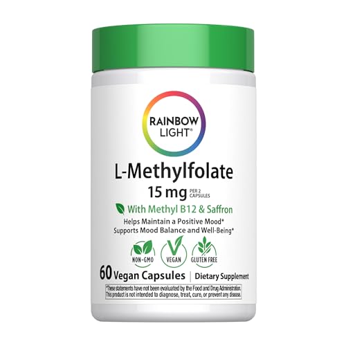 Rainbow Light L-Methylfolate capsules