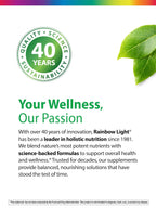 Rainbow Light multivitamin for growing kids