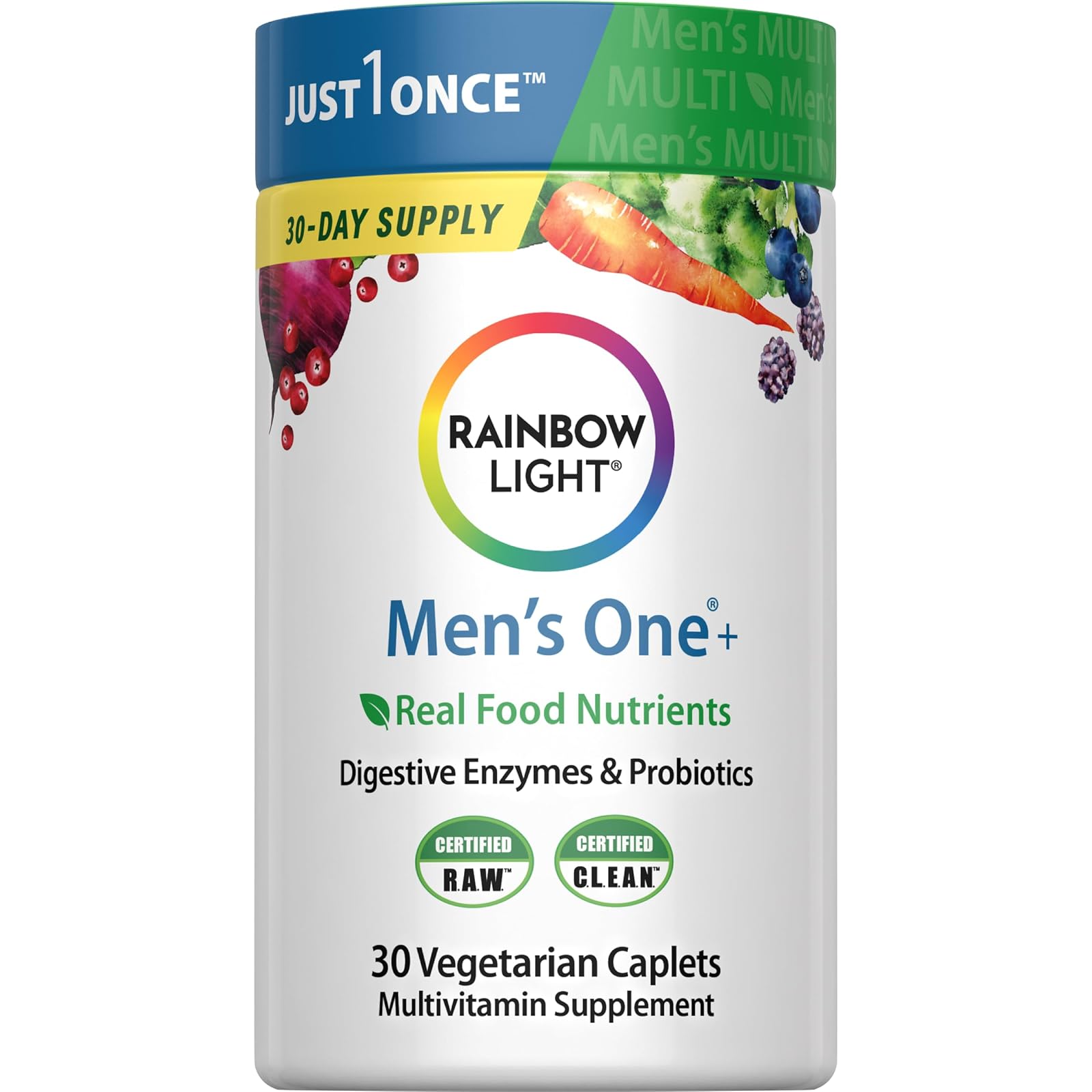 Rainbow Light multivitamin for men
