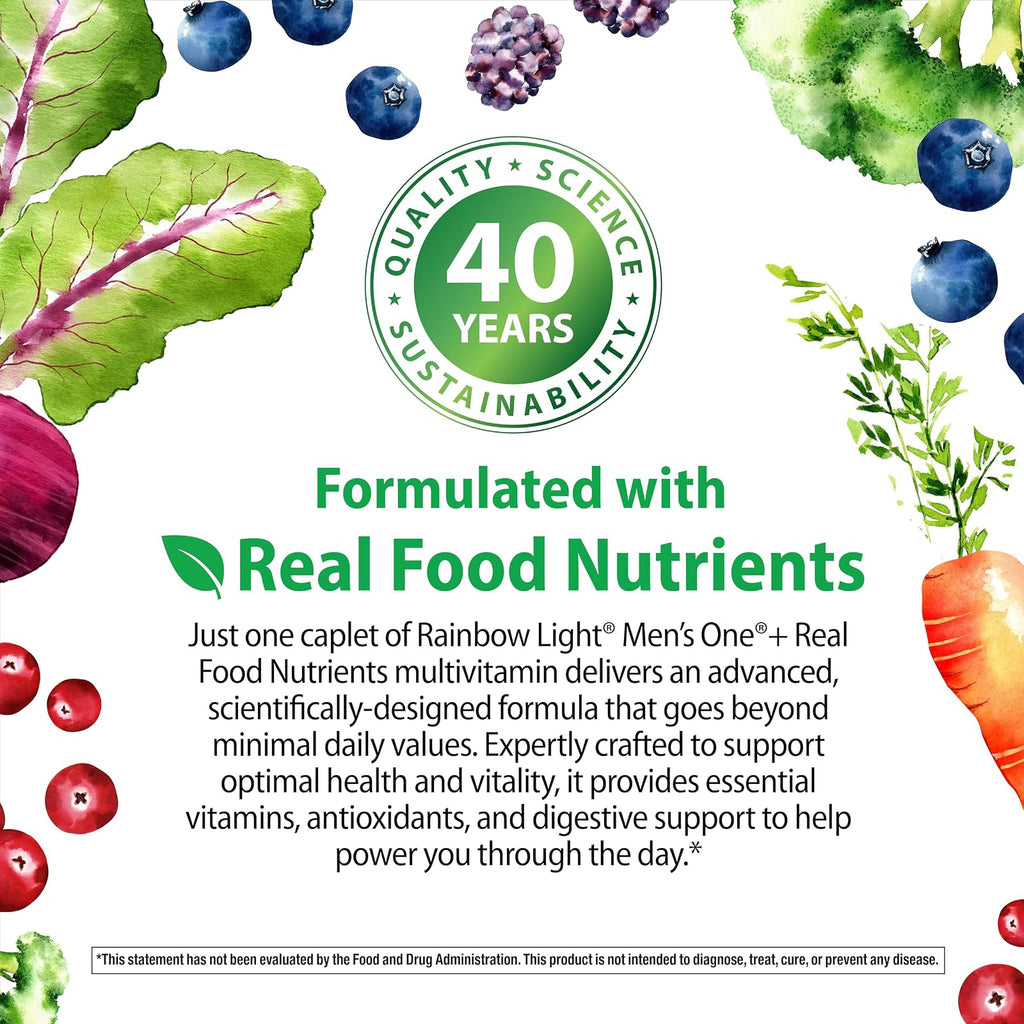 Rainbow Light multivitamin for overall wellness