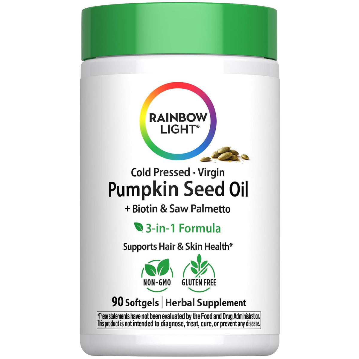 Rainbow Light pumpkin seed oil benefits