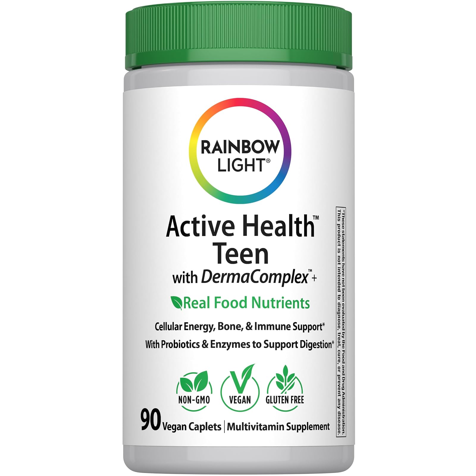Rainbow Light teen multivitamins for growth