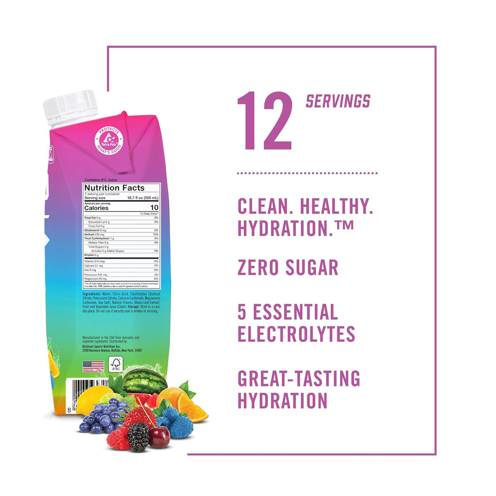 Rainbow Twist electrolyte sports drink pack