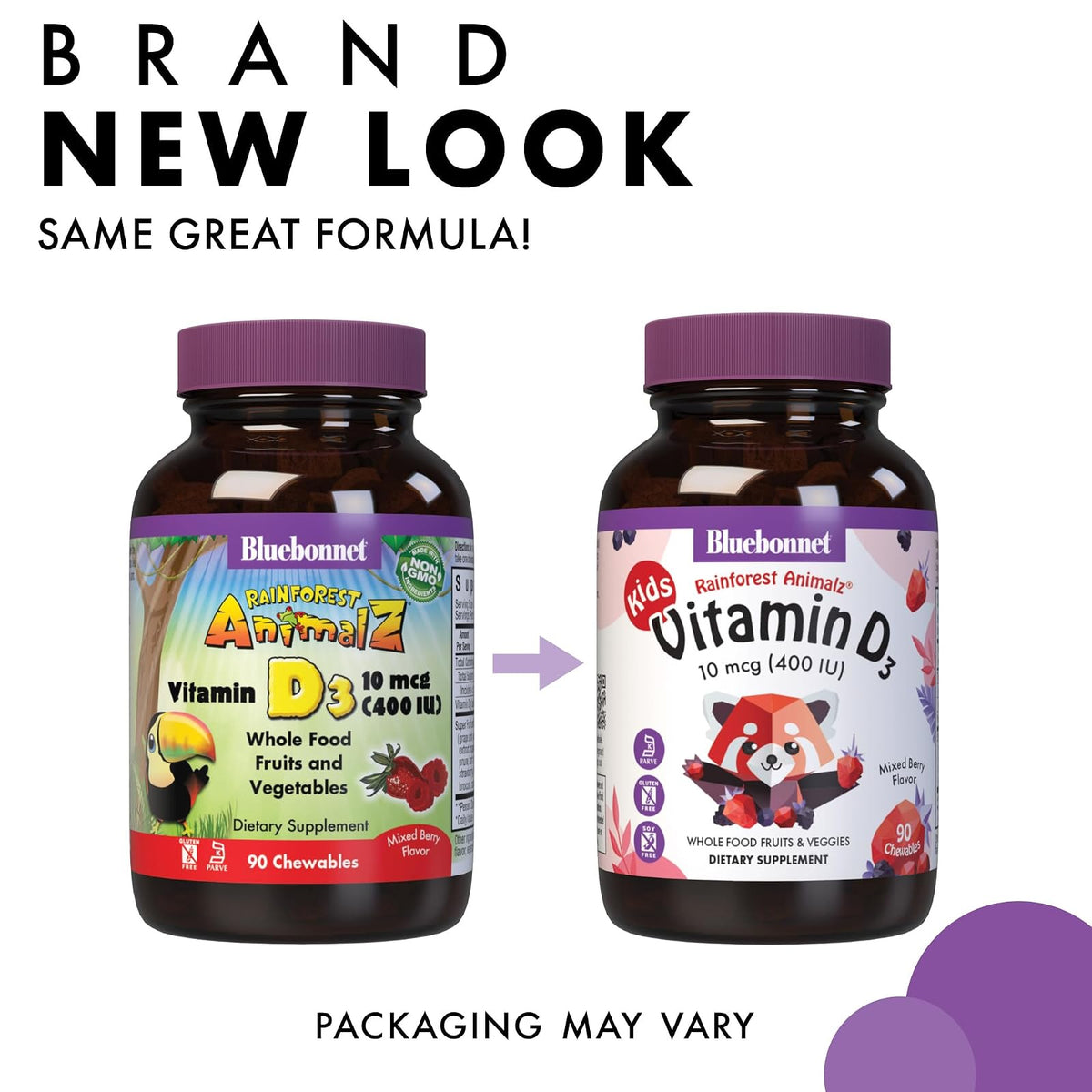 Rainforest Animalz vitamin D3 benefits