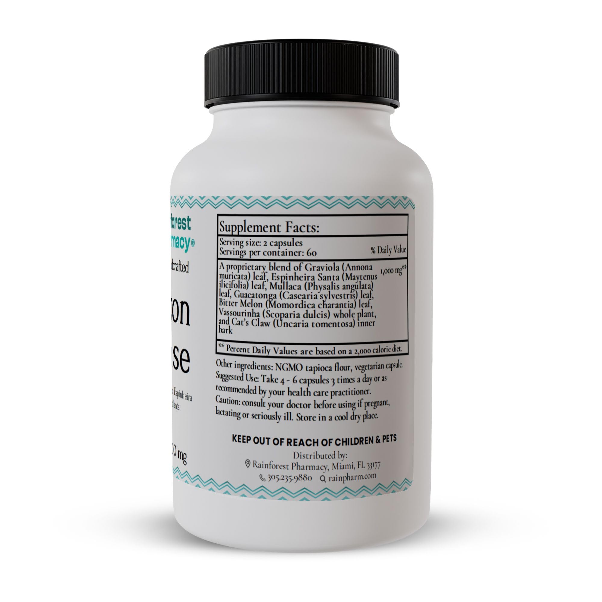 Rainforest Pharmacy health support capsules