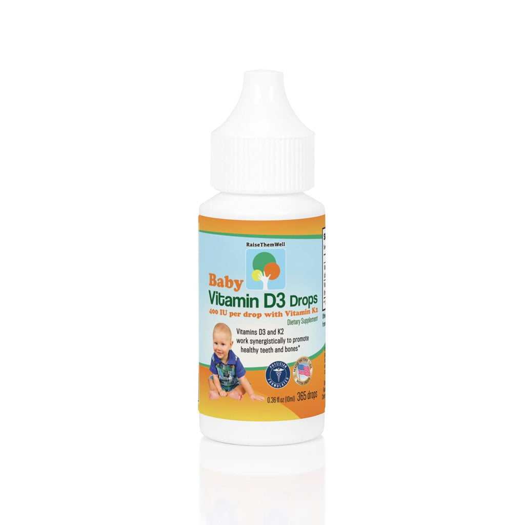 Raise Them Well vitamin D drops