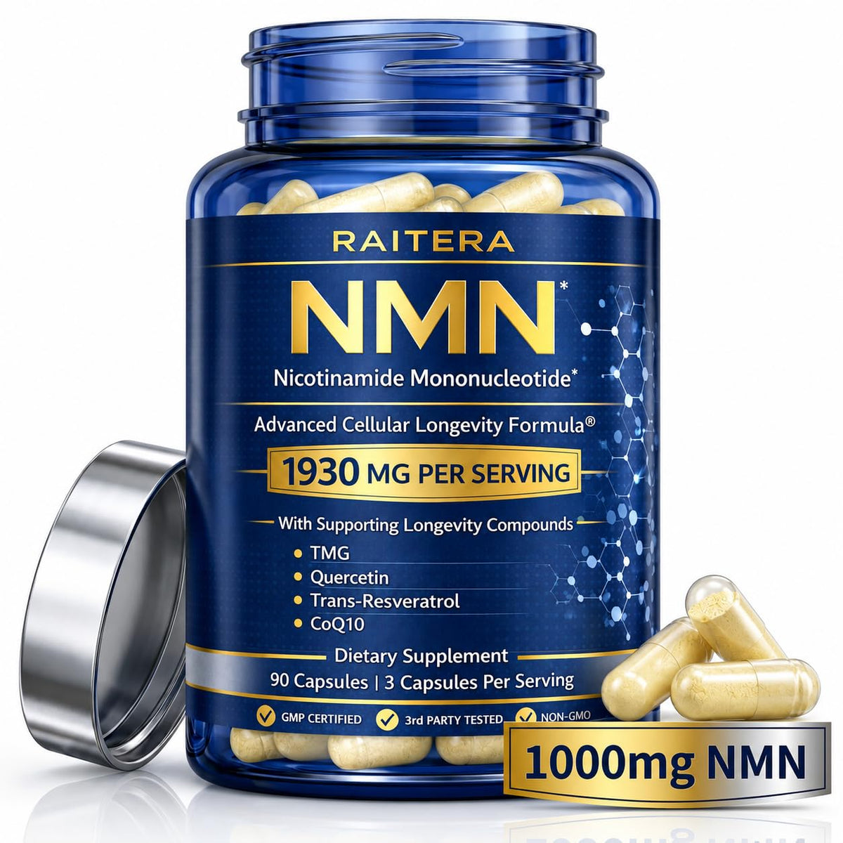 Raitera NMN supplement for energy