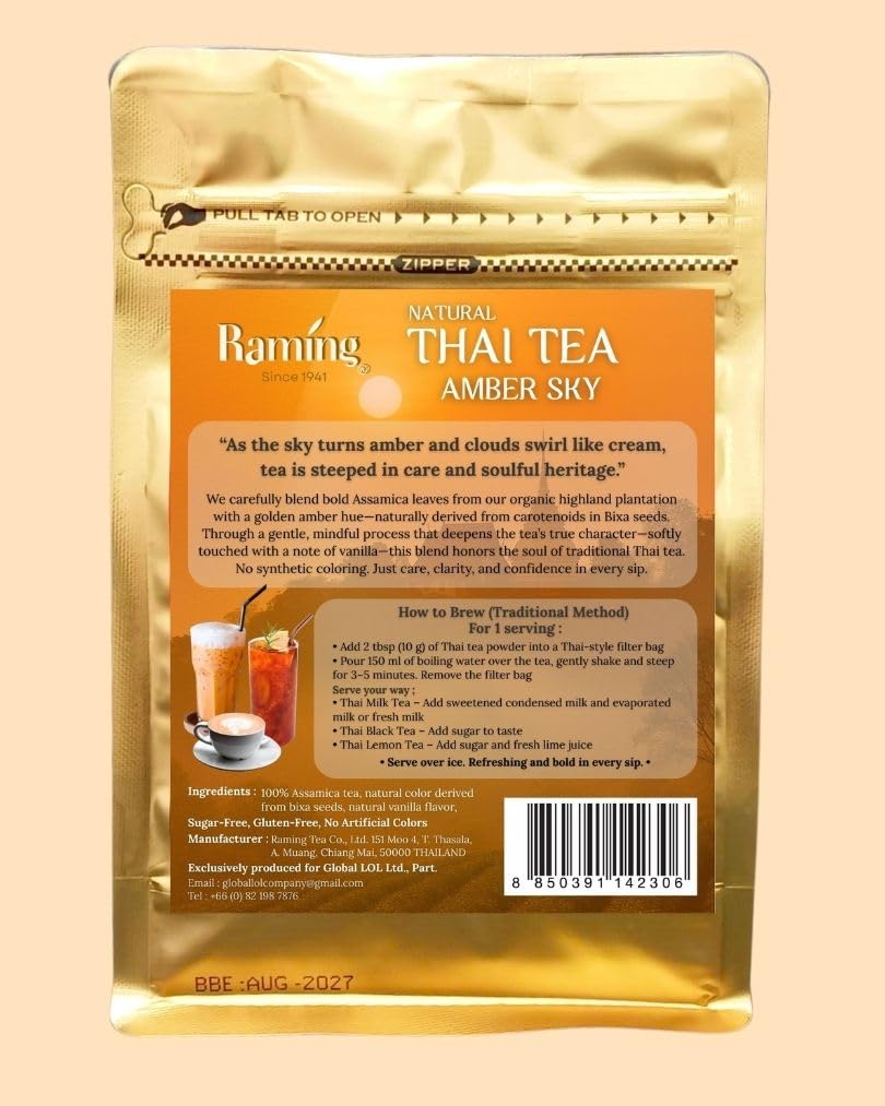 Raming tea for soothing moments