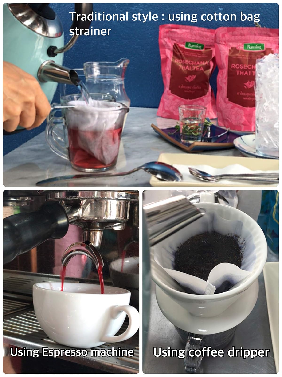 Raming tea for unique flavour