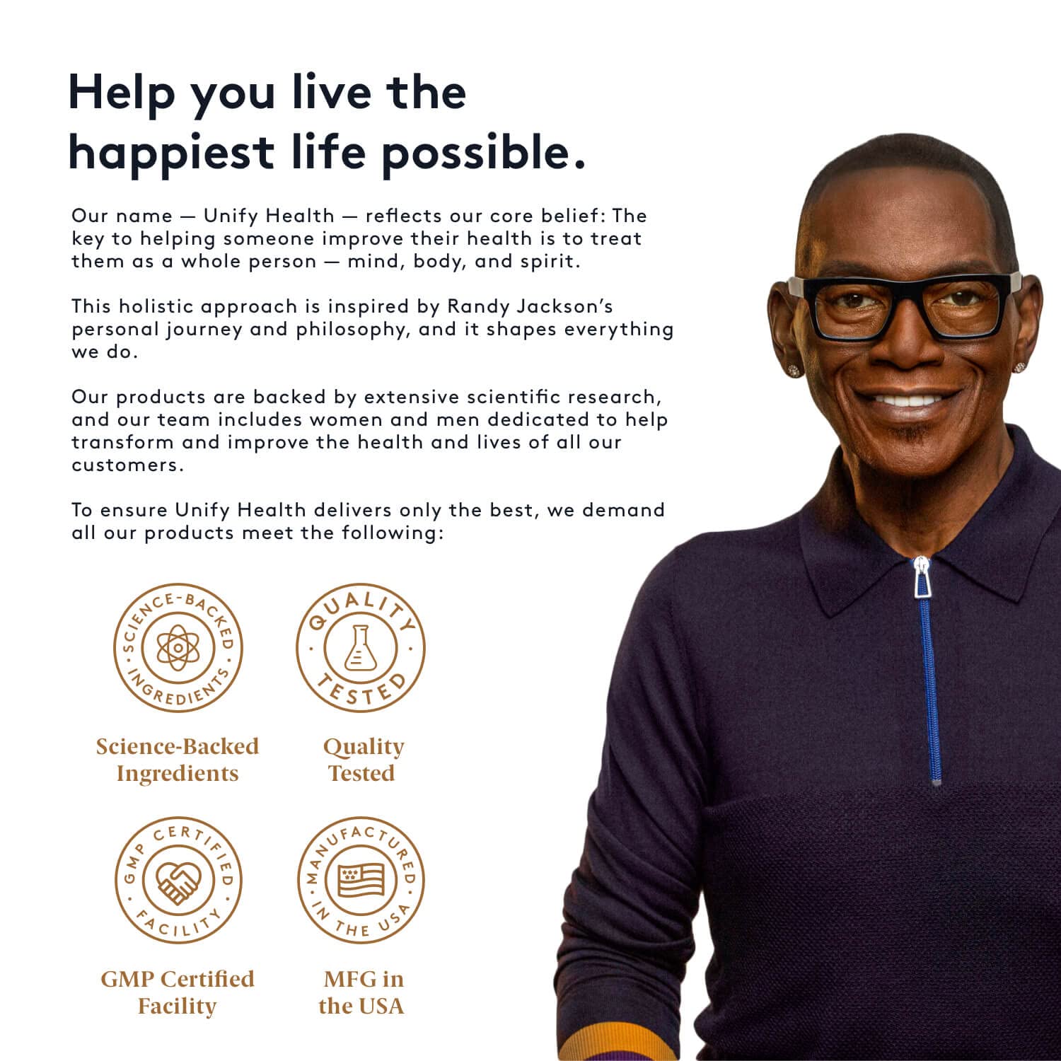 Randy Jackson health supplement powder