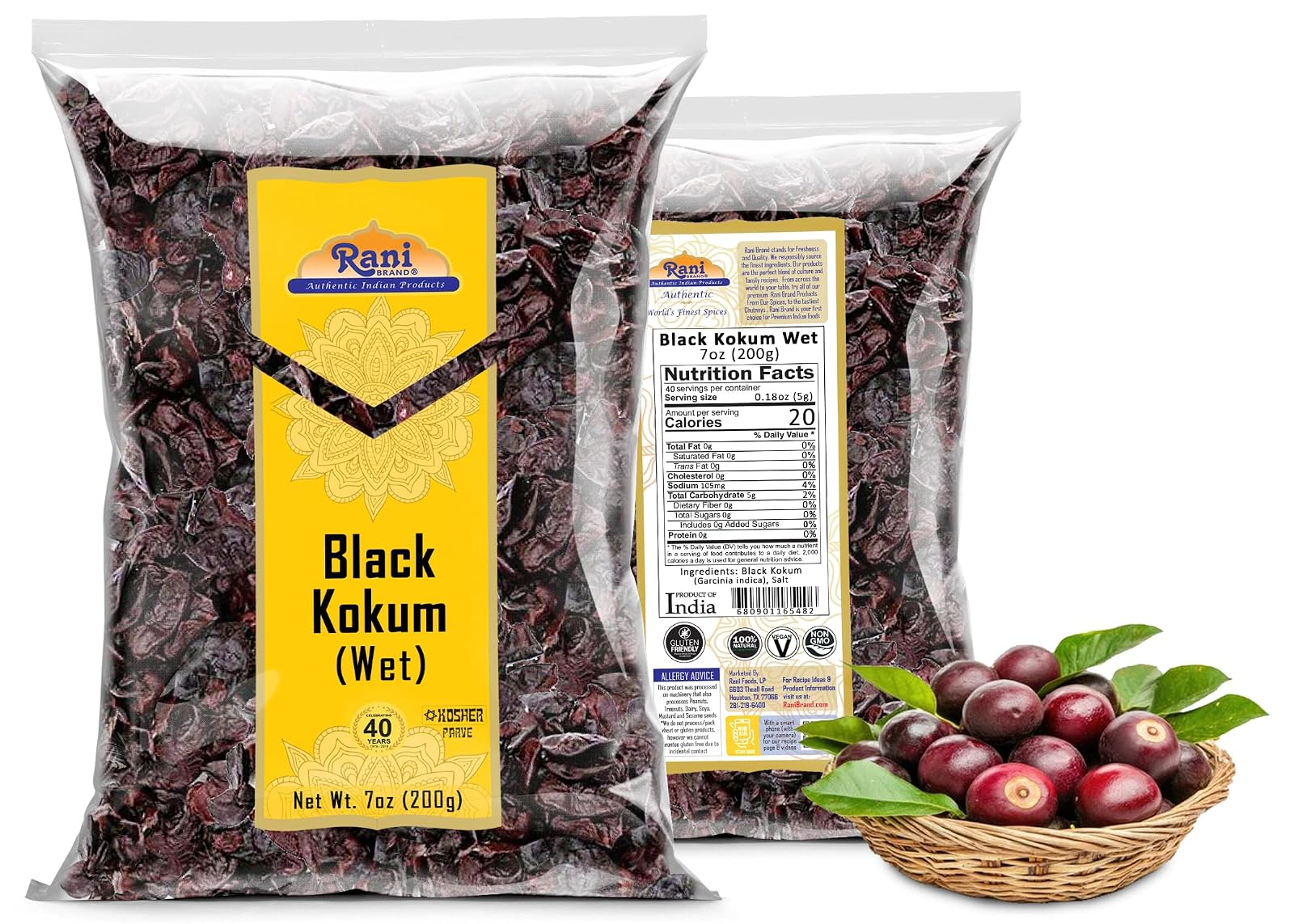 Rani Black Kokum cooking ingredient
