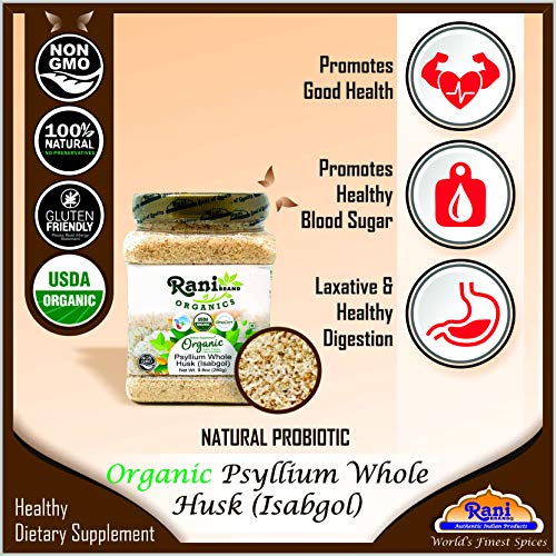 Rani Organics psyllium for gut health