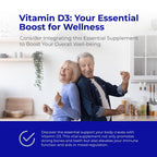 RAPHA HEALTH Vitamin D3 supports bone health