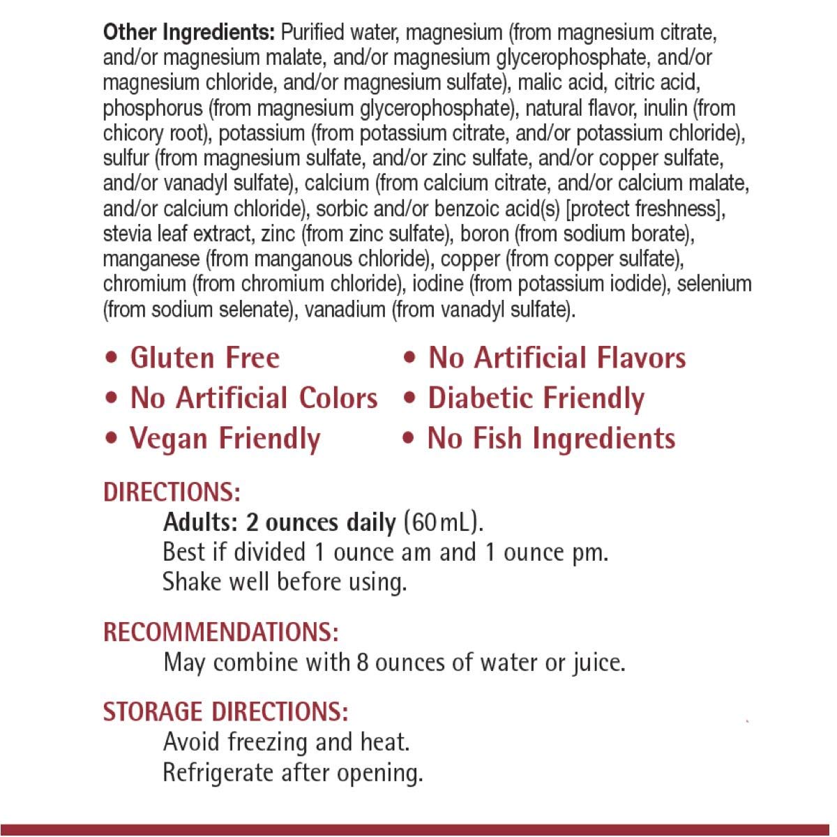 rapid absorption multiminerals supplement