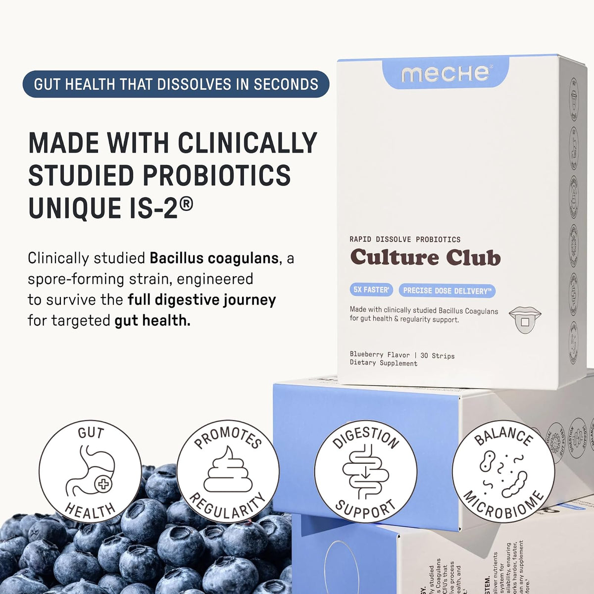 rapid dissolve probiotic strips Canada
