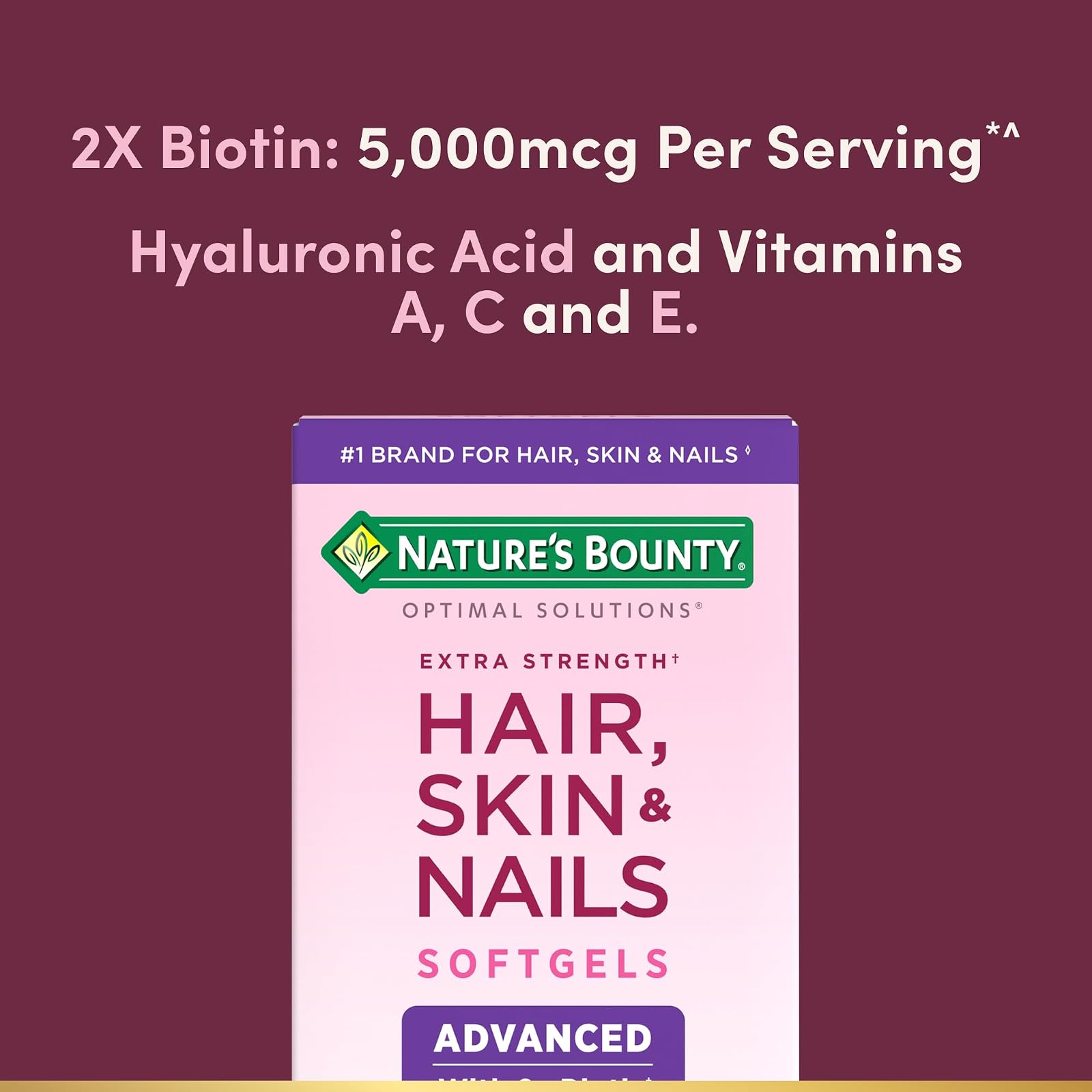 rapid release softgels for beauty