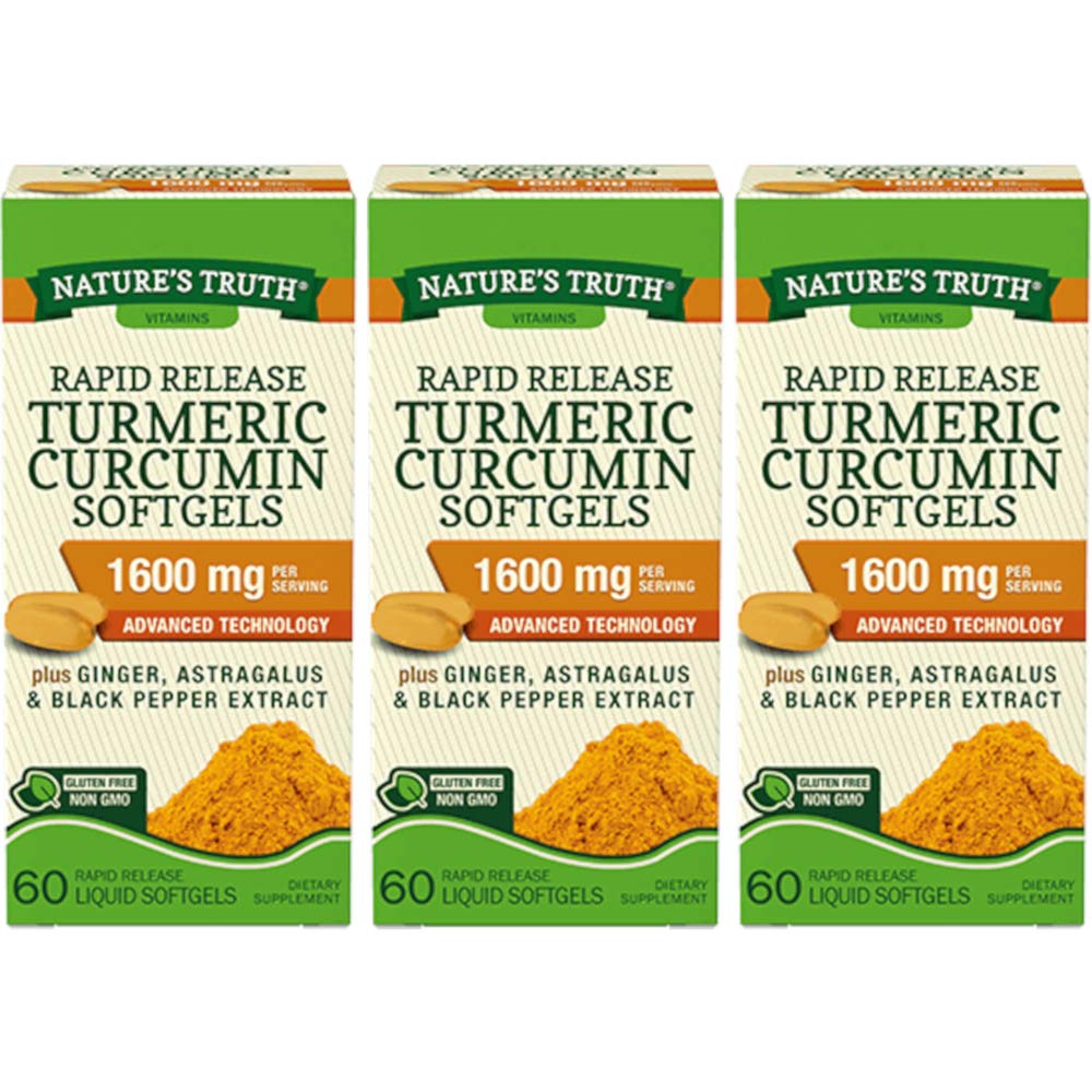 Rapid release turmeric for better absorption