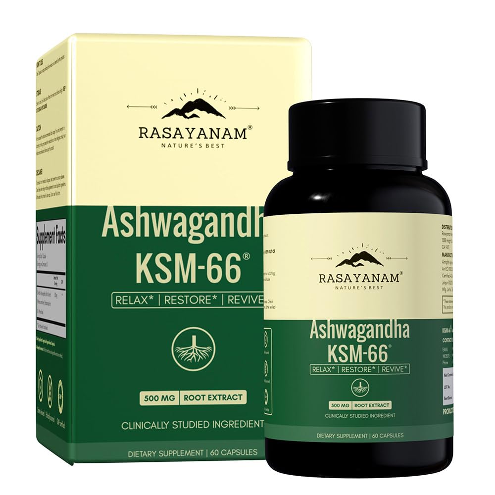 Rasayanam Ashwagandha KSM-66 capsules