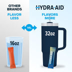 Raspberry blue lemonade electrolyte drink