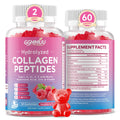 Raspberry collagen peptide gummies