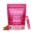 Raspberry electrolyte packets for hydration