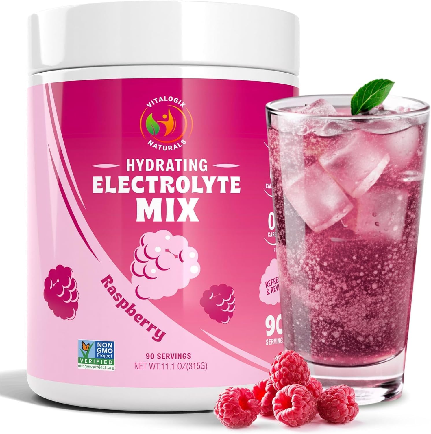 raspberry electrolyte powder for hydration