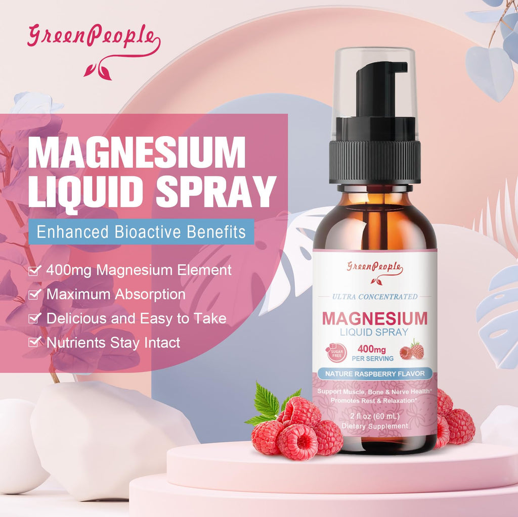 raspberry flavored magnesium solution
