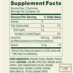 Raspberry flavour B12 supplements
