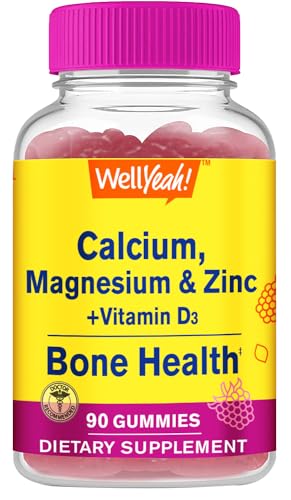 Raspberry flavour calcium supplement for kids