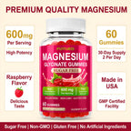 raspberry flavour magnesium chewables