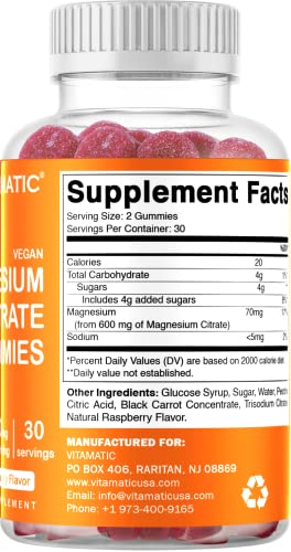 raspberry flavour magnesium for kids