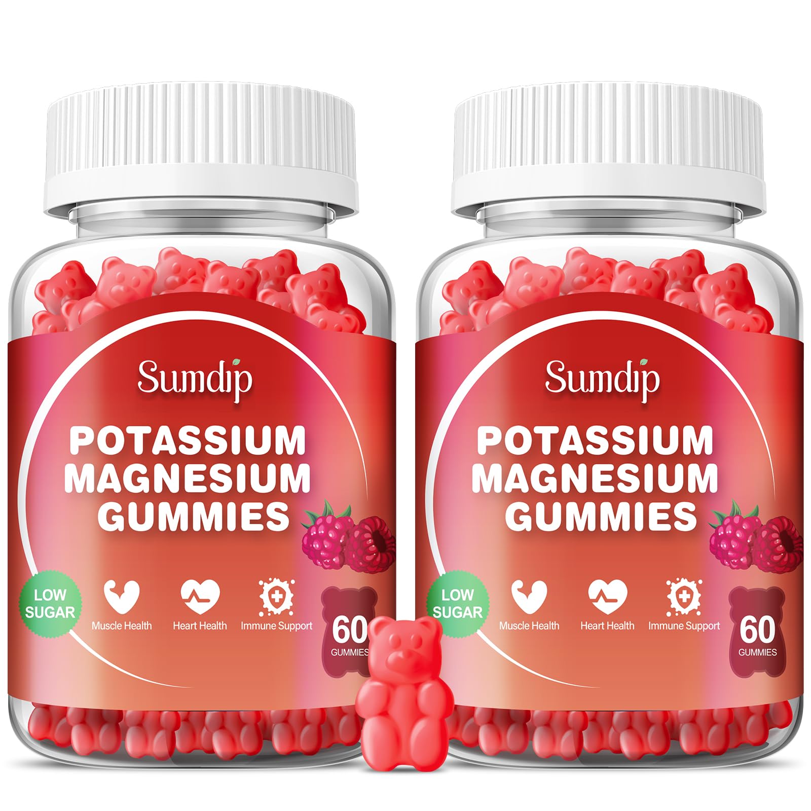 raspberry flavour magnesium potassium supplements