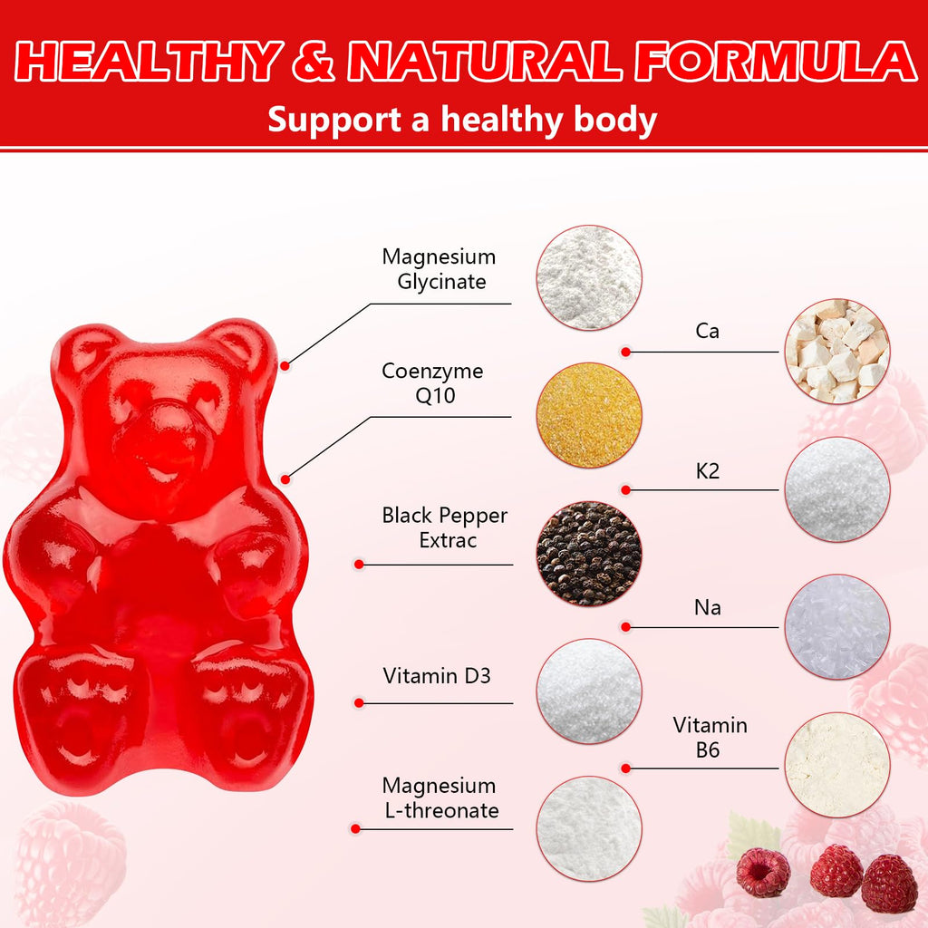 raspberry flavour magnesium supplement